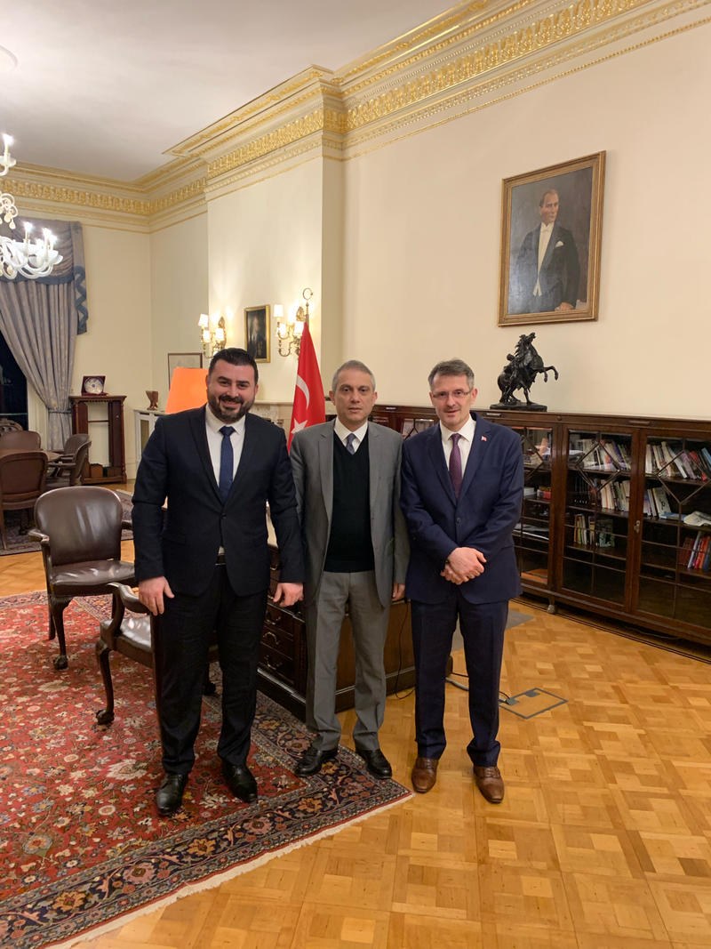 Ambassador of the Republic of Turkey meeting with Mr Umit Yalcin ...